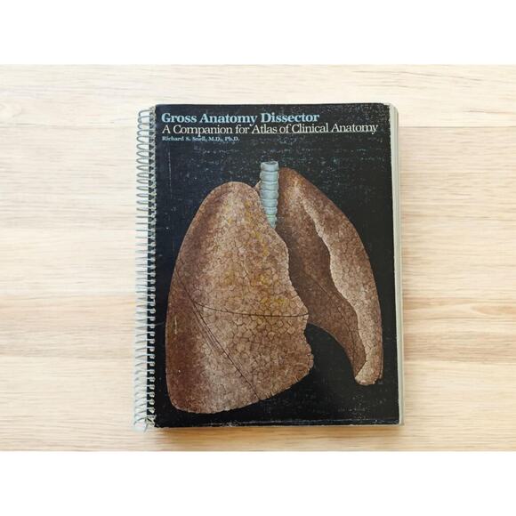 Other | Gross Anatomy Dissector Atlas Of Clinical Anatomy Book Vtg 1978 ...